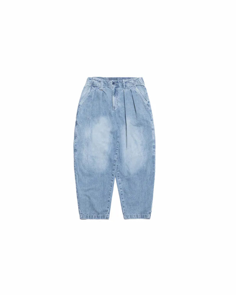PERSEVERE 26SS ENZYME STONE-WASHED DENIM JEANS – MCWEARS